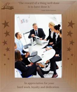 Personalized Employee of the Month Photo Frame | Lazer Designs