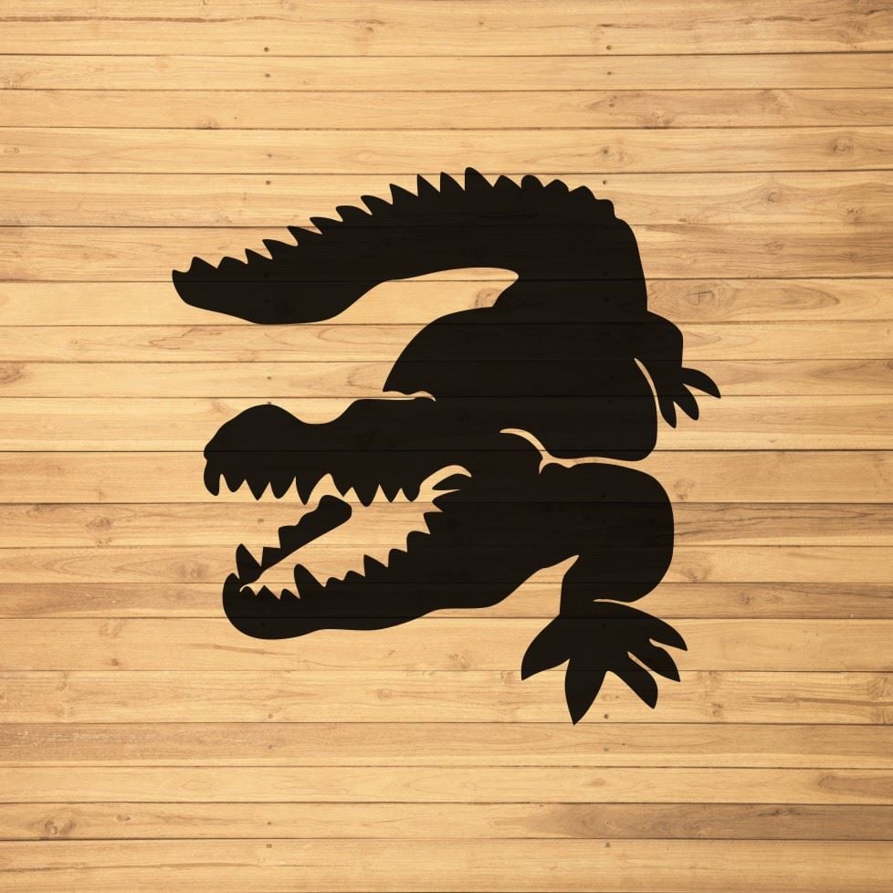 Alligator Stencil