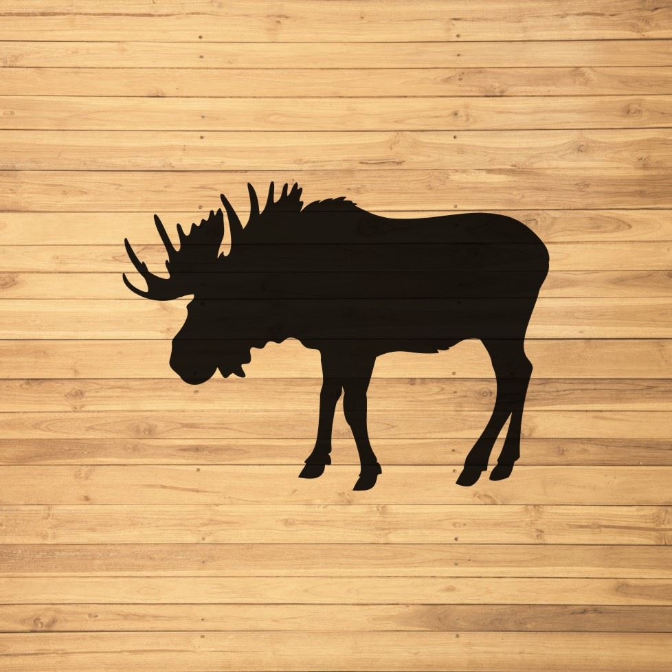 Moose Stencil