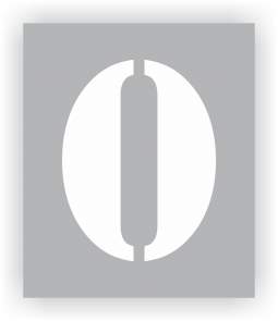 Alphabet and Number Stencils - Choose Your Characters Stencil Set ...