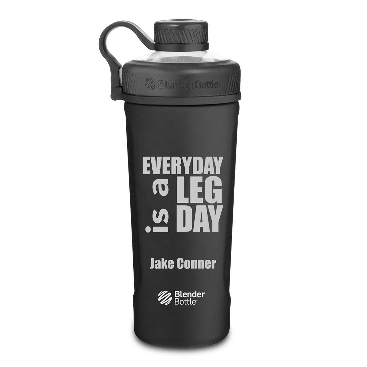 Pre Workout Bottle, Stainless Steel Blender Bottle, Gym Motivation ...
